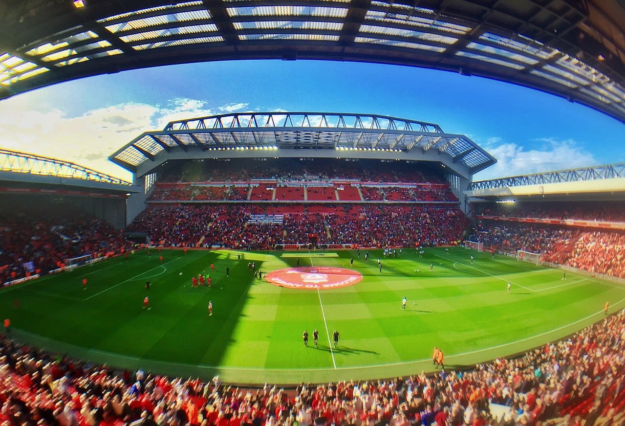 Anfield football stadium - By Ruaraidh Gillies - The revamped Main ...