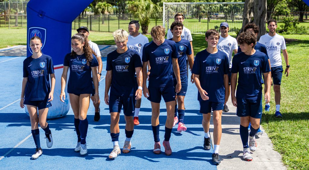 PSG high-performance football academy in the USA 2026